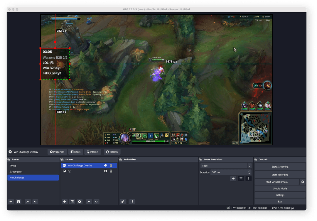 Create win challenges for your stream with ease | win-challenge.com